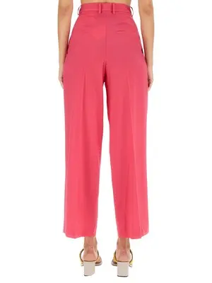 ALYSI Wide Leg Wool Pants