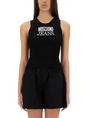 Moschino Jeans Office Wear Performance Tops For Women