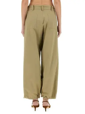 ALYSI Belted Pants - Beige