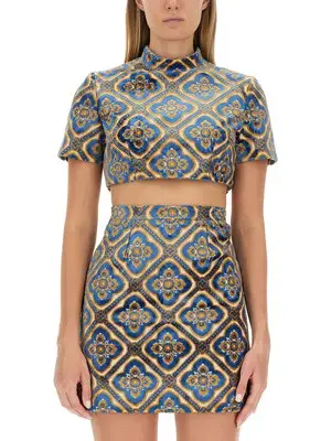 Etro Cropped Top - Multicolour