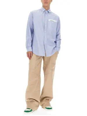 Palm Angels Regular Fit Parachute Pants