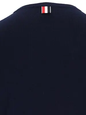 Thom Browne 4-bar Crop Sweater