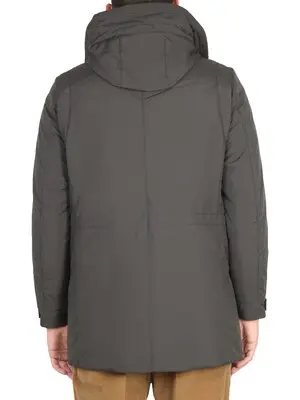 MOORER Hooded Jacket - Grey