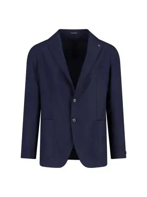 VIVIENNE WESTWOOD Single-breasted Virgin Wool Blazer - Blue