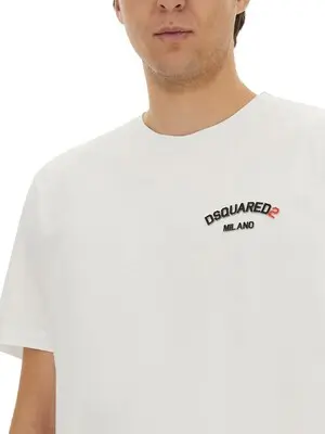 Dsquared2 Rubber Logo" T-shirt