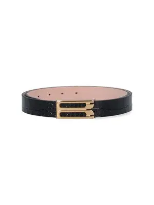 Victoria Beckham Frame Belt - Black