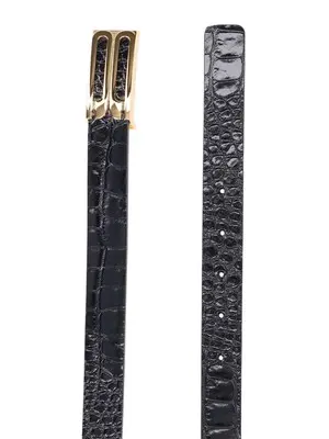 Victoria Beckham Frame Belt - Black