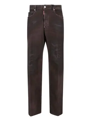 Dsquared2 Bull Leatherette Jeans