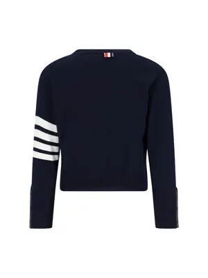 Thom Browne 4-bar Crop Cardigan