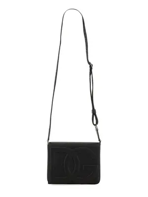Dolce & Gabbana Leather Shoulder Bag - Black