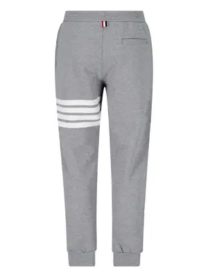 Thom Browne 4-bar' Sweat Pants - Gray