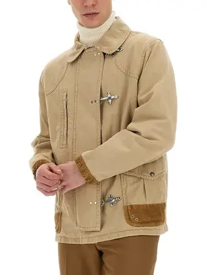 FAY Jacket 4 Hooks - Beige