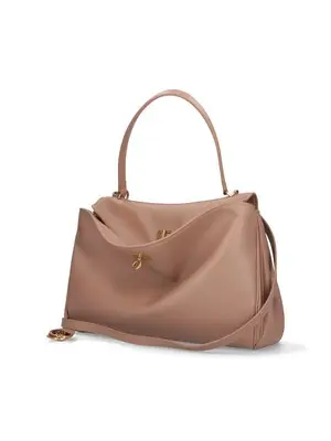 Balenciaga Medium 'rodeo' Handbag - Beige