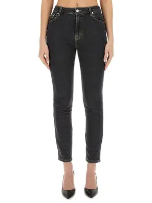 Moschino Jeans Skinny Bottoms For Women