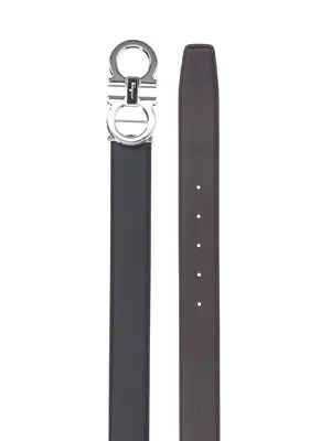 FERRAGAMO Reversible Gancini Belt