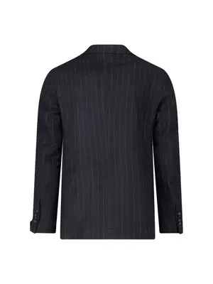Tagliatore Single-breasted Virgin Wool Suit - Gray