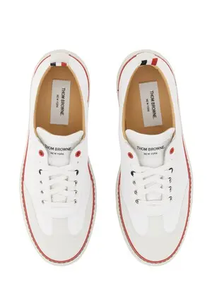 Thom Browne Low-top Leather Sneakers