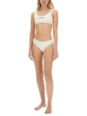 JIL SANDER Bikini Briefs - Ivory