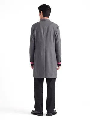 Tagliatore Virgin Wool Coat - Gray