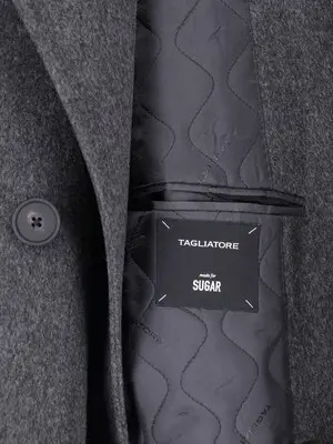 Tagliatore Virgin Wool Coat - Gray