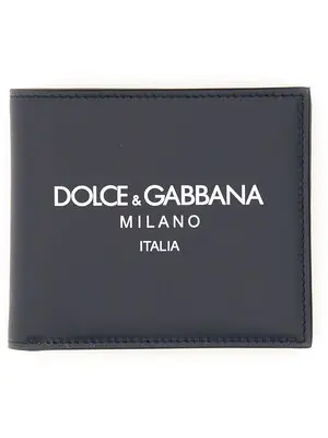 Dolce & Gabbana Bifold Wallet - Blue