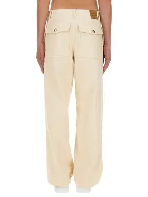 Maison Kitsuné Workwear Pants - Ivory