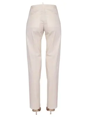 Dsquared2 Straight Leg Trousers - Ivory