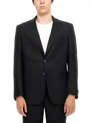 TONELLO Single-breasted Jacket - Black