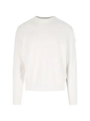 Moncler X Mercedes-benz Nigo Logo Crewneck Sweatshirt - White