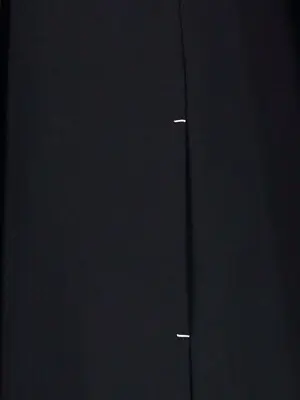 JIL SANDER Single-breasted Virgin Wool Coat
