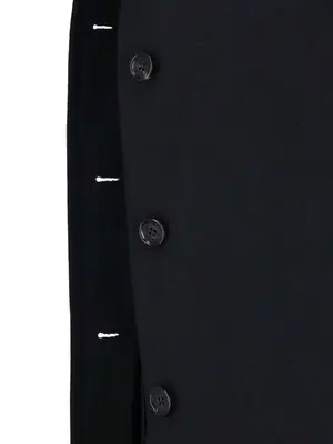 JIL SANDER Single-breasted Virgin Wool Coat