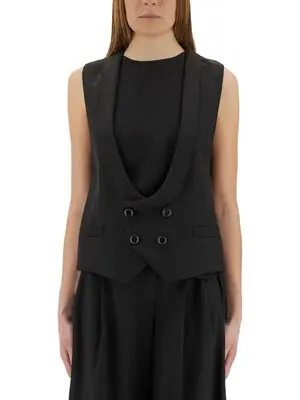 Boutique Moschino Sleeveless Outerwear For Women