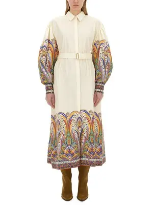 Etro Chemisier Dress - Ivory