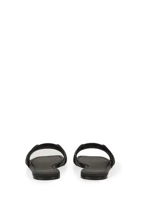 FERRAGAMO Slide Sandal - Black