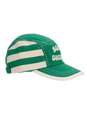 BOBO CHOSES Printed Cap - Green