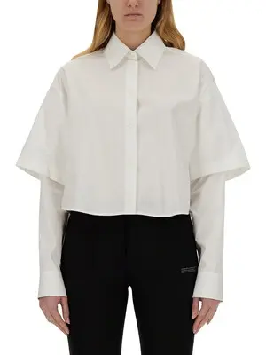 Off-white Off The Shoulder Shirts For Women