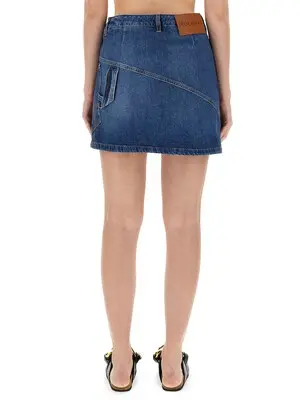 JW Anderson Denim Miniskirt - Blue