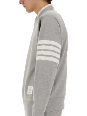 Thom Browne 4-bar Sweatshirt - Grey