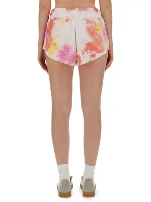 MSGM Tie-dye Bermuda Shorts - Multicolour