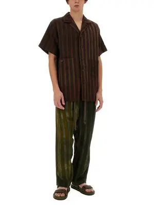 UMA WANG Striped Shirt - Multicolour