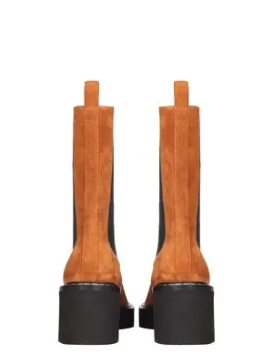 Khaite Calgary Boots - Buff