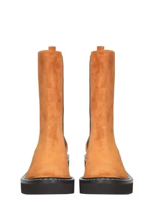 Khaite Calgary Boots - Buff