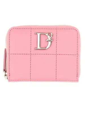 Dsquared2 Wallet With Logo - Pink