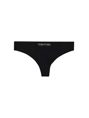 TOM FORD Briefs With Logo - Black