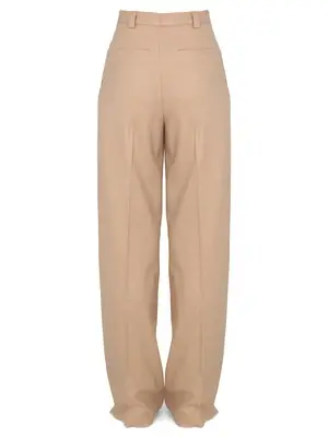 Red Valentino Flared Trousers - Beige