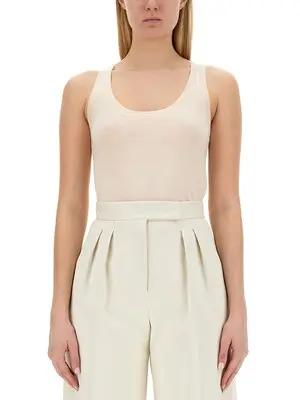 Max Mara Cashmere Tank Top - White