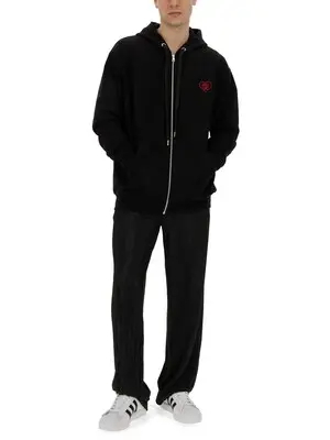 FAMILY FIRST Pleated Trousers - Black
