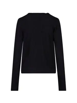 JAMES PERSE V-neck T-shirt - Black