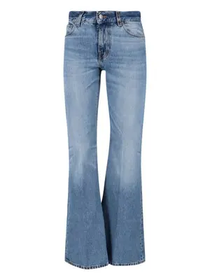 HAIKURE Flora Bootcut Jeans - Blue