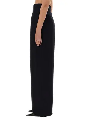 Saint Laurent Wide-leg Trousers - Blue